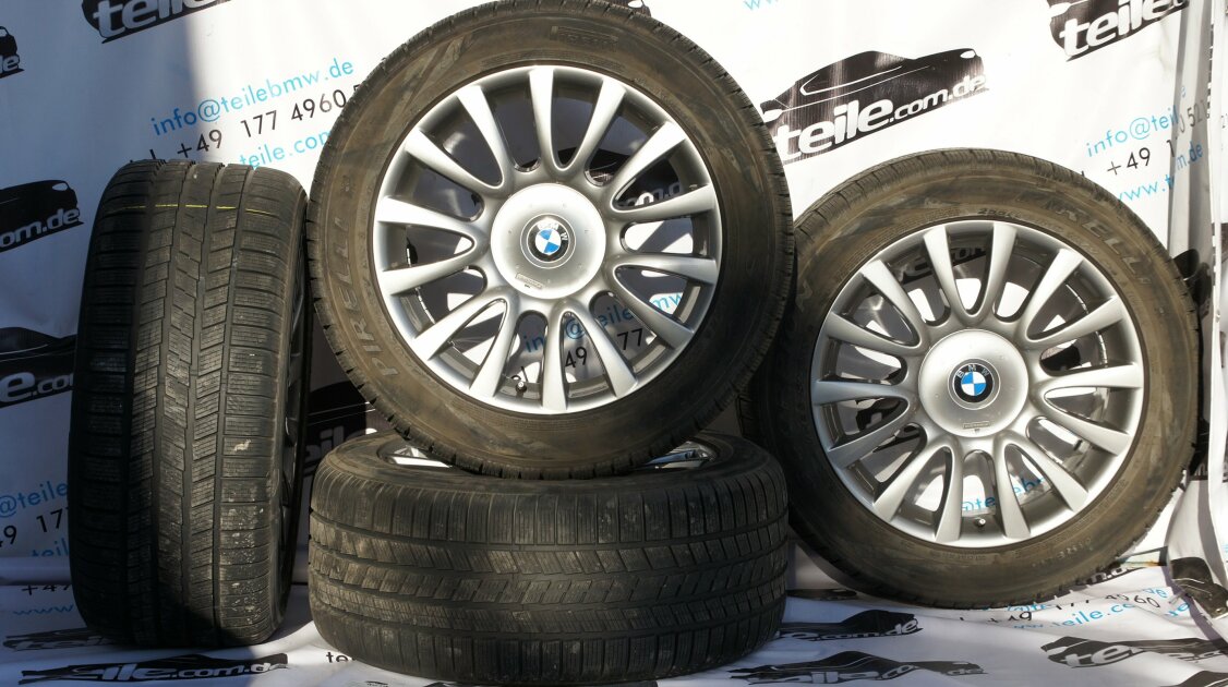 Winter BMW LA wheel, V-spoke 265,Individual 10JX19 ET:21, 9JX19 ET:48 ...