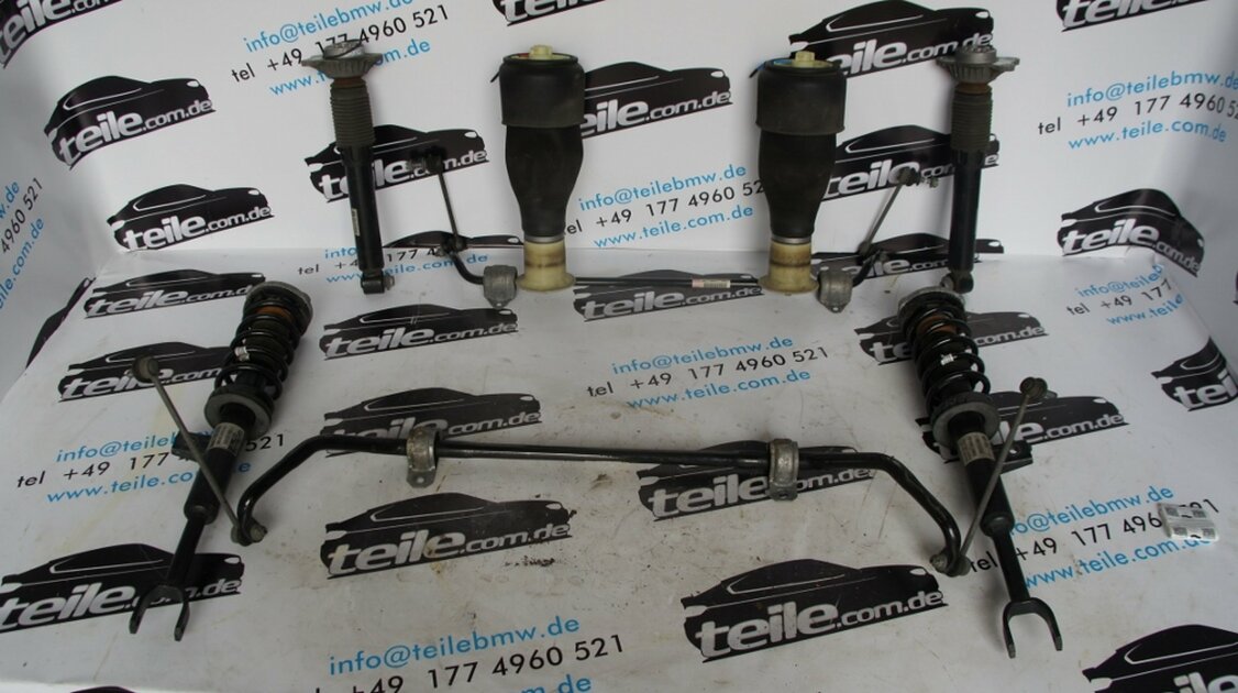 M Sport 1 x LEFT FRONT SPRING STRUT, x FRONT RIGHT SPRING STRUT, 1 x ...