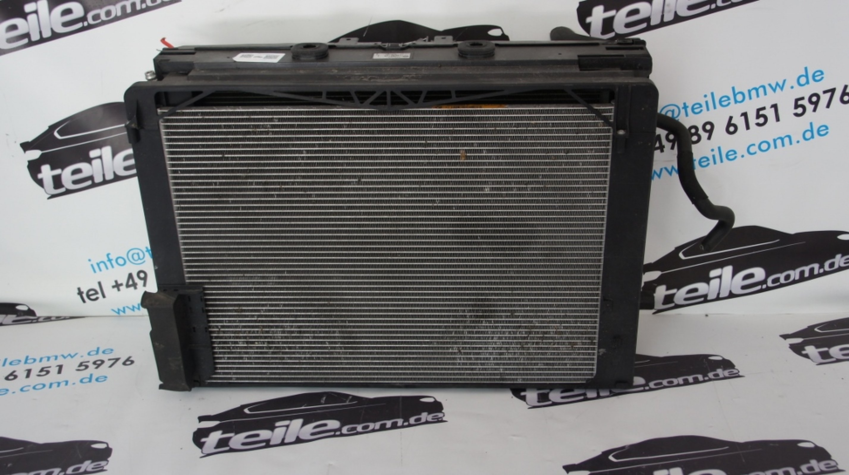 1 x Charge-air cooler, 1 x Radiator, 1 x Fan housing with fan, 1 x ...