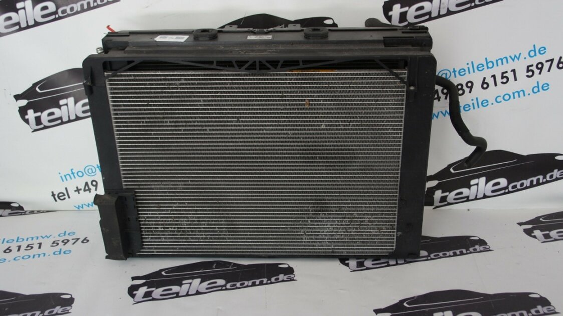 1 x Charge-air cooler, 1 x Radiator, 1 x Fan housing with fan, 1 x ...