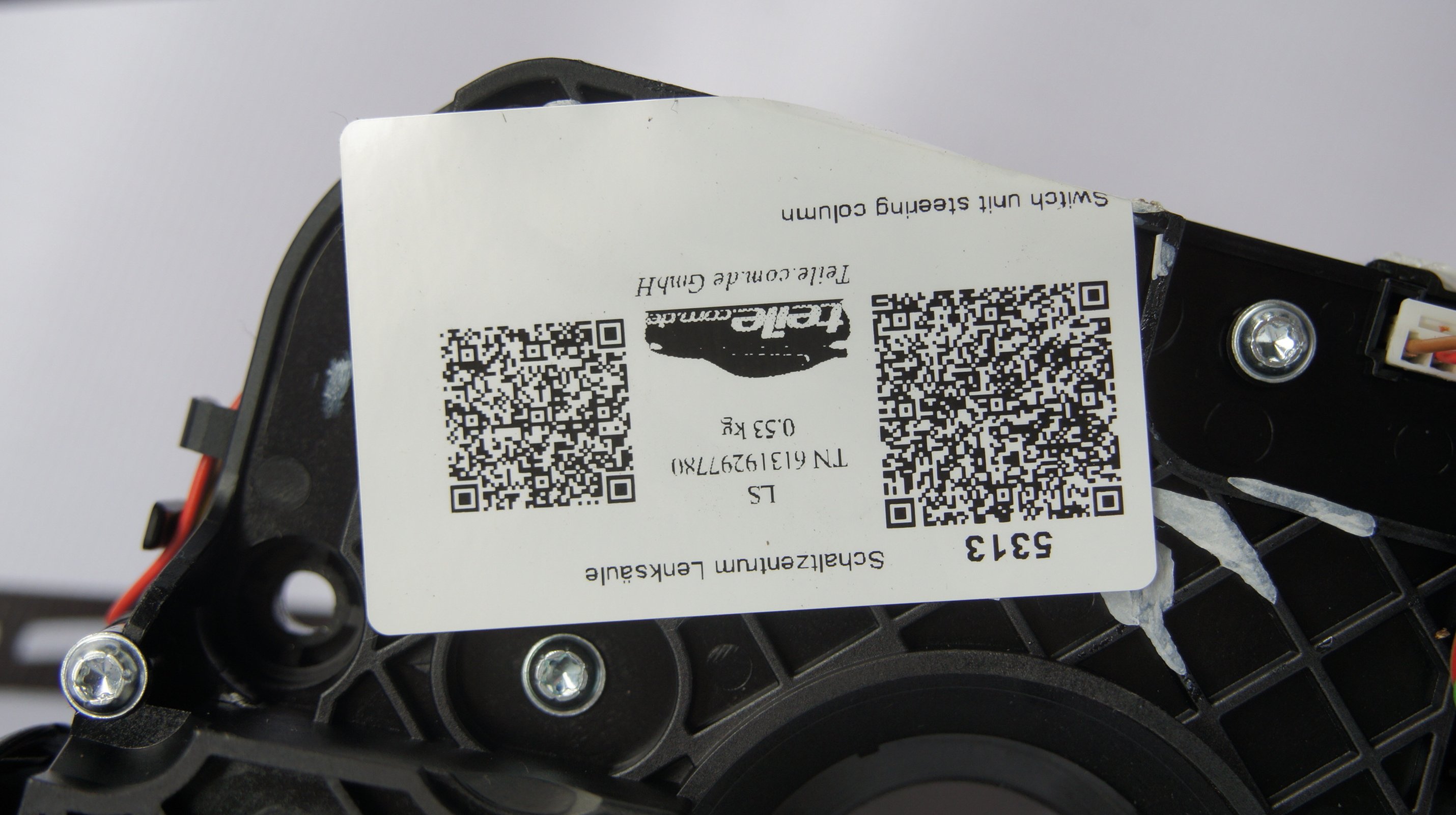 Switch unit steering column-61319354051